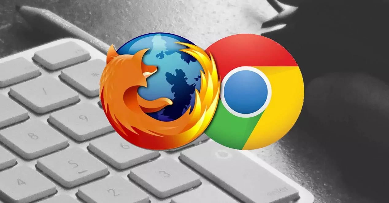 Problemau cychwyn Chrome neu Firefox