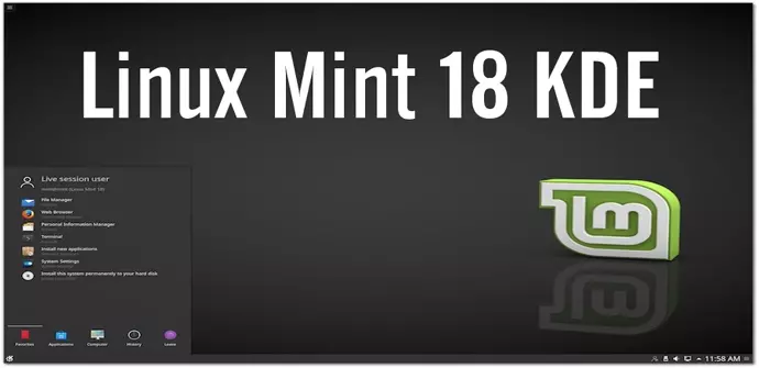 Koniec KDE verzie Linux Mint