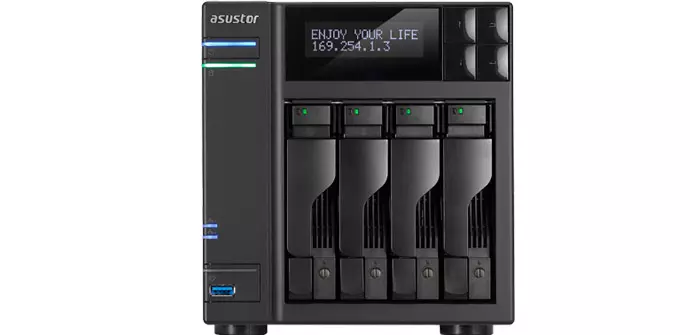 ASUSTOR AS7004T: 4-બે NAS અને Intel i3 પ્રોસેસર 10999_1