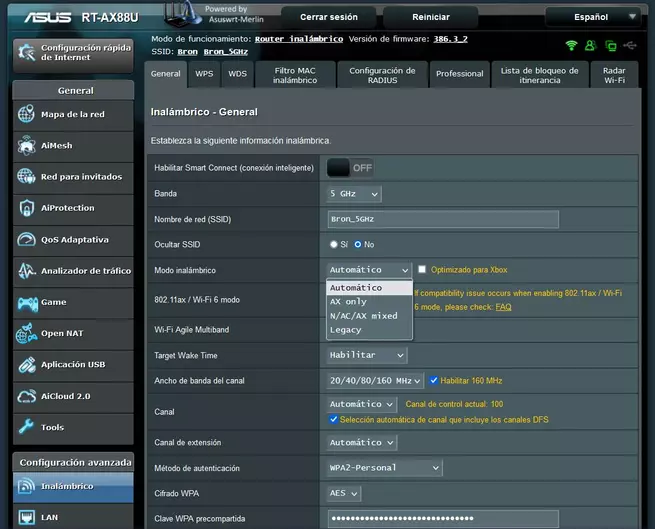 Com desactivar 802.11b/g per tenir més velocitat WiFi al router 11152_4