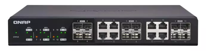 QNAP QSW-1208-8C፡ የኤንኤኤስ አምራች የመጀመሪያ 10Gigabit መቀየሪያ 11373_1