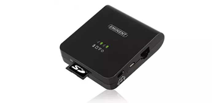 EMINENT EM4620: Multifunktionsenhed med Wi-Fi og Ethernet-port til rejser 11520_1