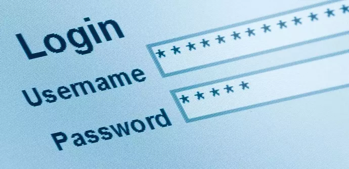 نام کاربری و رمز عبور وب سایت