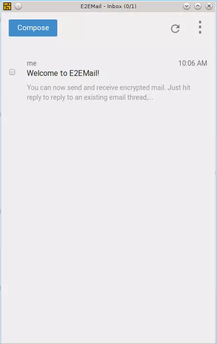 E2EMail numukiriya wa Gmail hamwe na OpenPGP ihuriweho no kohereza imeri zifunze 12370_7