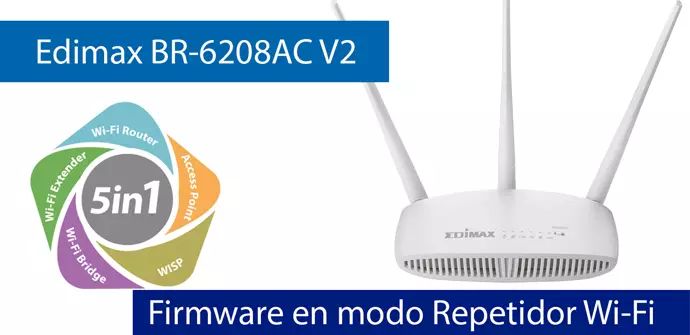 Ezagutu Edimax BR-6208AC V2-ren firmwarea Wi-Fi errepikagailu moduan 13224_1