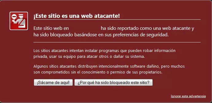 I-Google Safe Browsing ivimba amakhasi ewebhu ane-MadAdsMedia yokukhangisa 1337_1