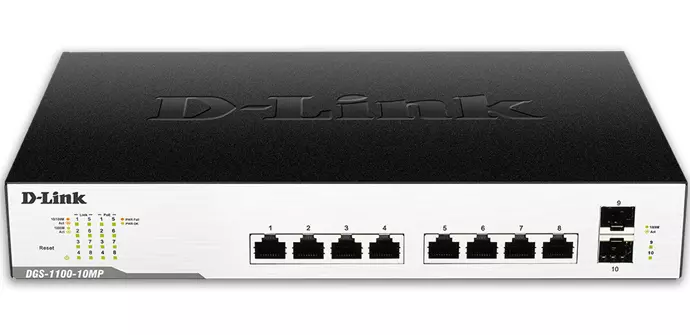 O melhor switch PoE gerenciado de 2016 é o D-Link DGS-1100-10MP 14412_1