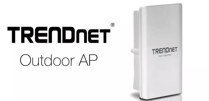 I-TRENDnet TEW-738APBO: Indawo yoFikelelo yePoE yangaphandle ene-10dBi Antennas 15114_1