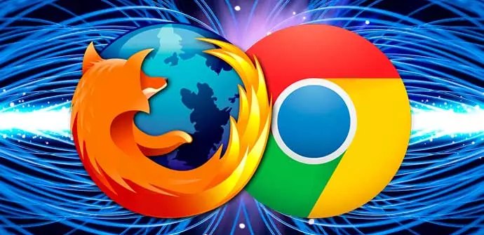 Firefox និង Chrome