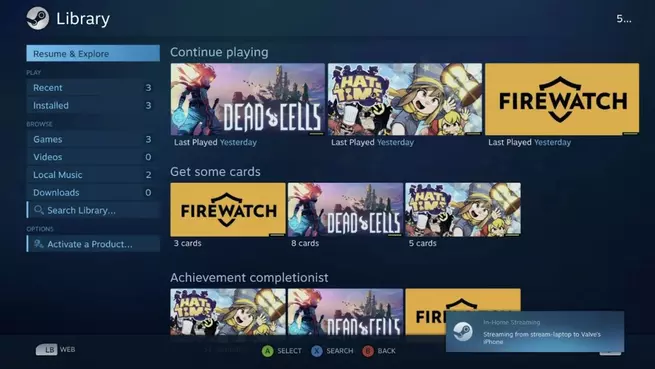 Steam Link Wasannin Android