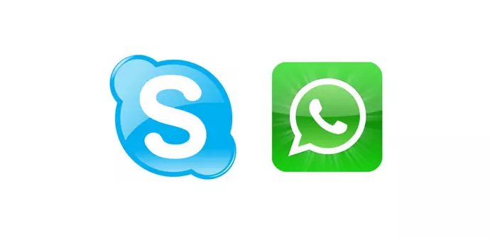 WhatsApp vs Skype: Cé a thairgeann seirbhís glaonna VoIP níos fearr? 16541_1