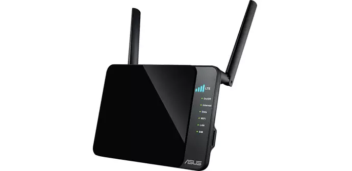 ASUS 4G-N12 anmeldelse, 4G LTE Cat 3 router med Wi-Fi N300 og Fast-Ethernet 16673_1
