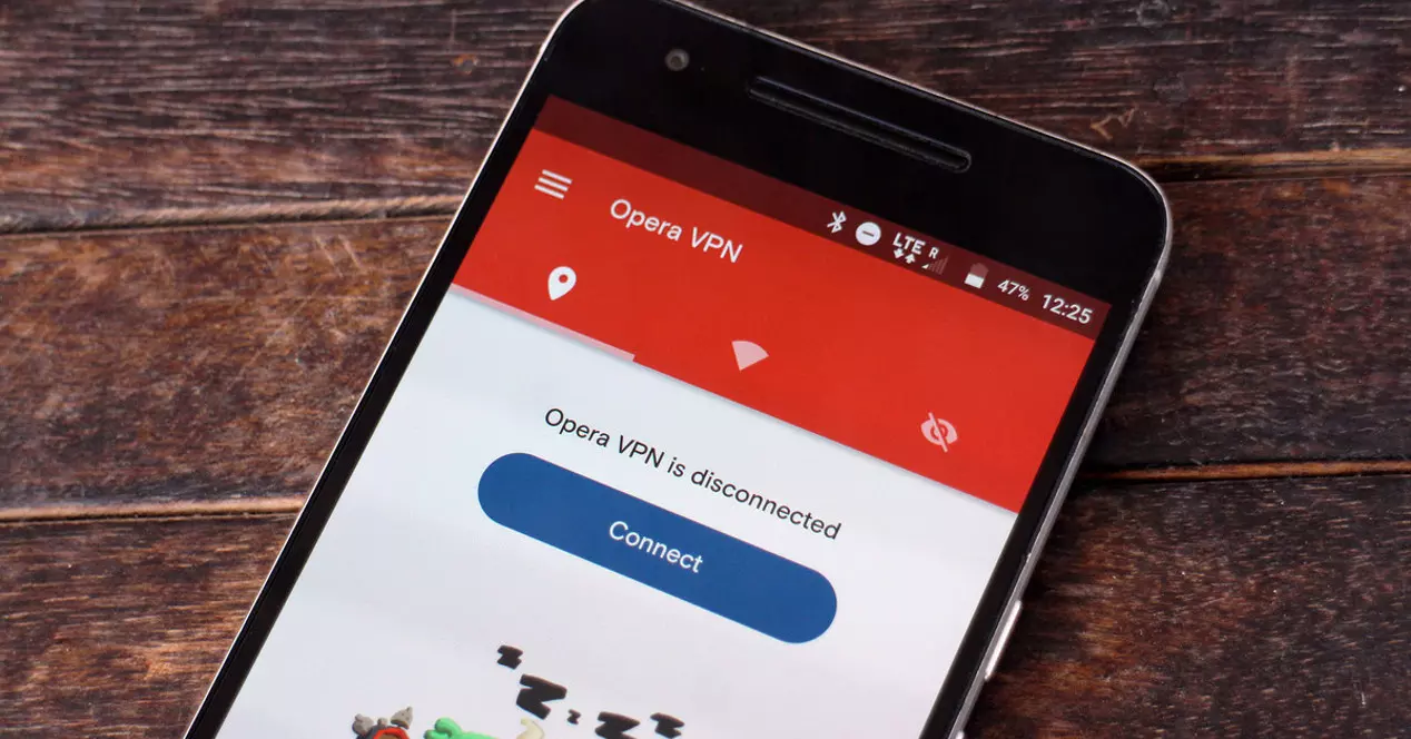 Opera VPN na Androida