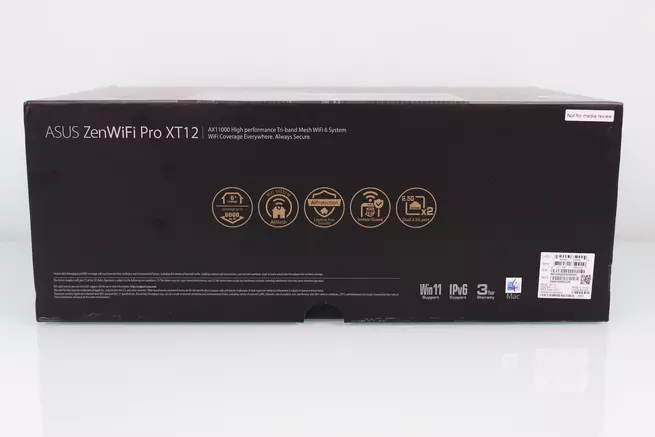ASUS ZenWiFi Pro XT12 apatinis dėklas
