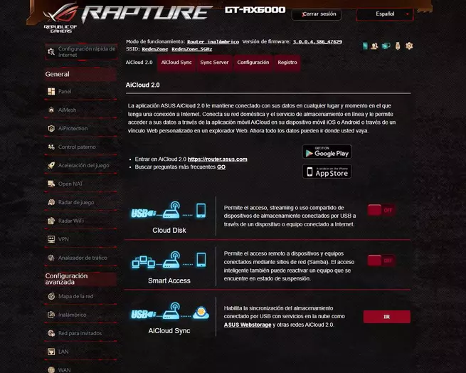 ASUS ROG Rapture GT-AX6000: „WiFi 6“ maršrutizatoriaus ir 2,5G prievadų analizė 177_173