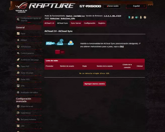 ASUS ROG Rapture GT-AX6000: „WiFi 6“ maršrutizatoriaus ir 2,5G prievadų analizė 177_174