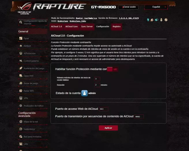 ASUS ROG Rapture GT-AX6000: Tlhahlobo ea router ea WiFi 6 le likou tsa 2.5G 177_176