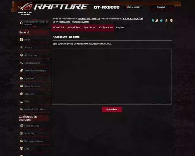 ASUS ROG Rapture GT-AX6000: Pagtuki sa WiFi 6 router ug 2.5G port 177_177