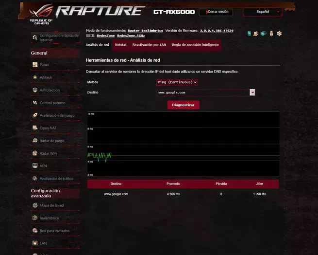 ASUS ROG Rapture GT-AX6000: „WiFi 6“ maršrutizatoriaus ir 2,5G prievadų analizė 177_198