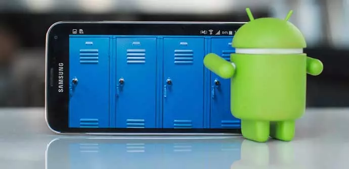 Aħbi ritratti u fajls fuq Android