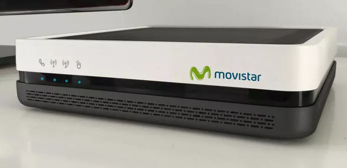 Home Gateway Unit - интеграль ONT һәм видео күпер белән яңа Movistar роутер 18592_1