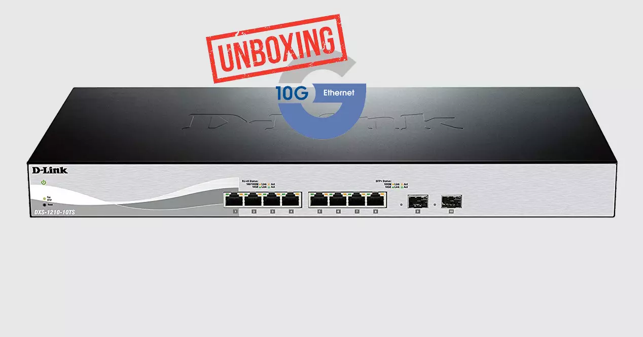 D-Link DXS-1210-10TS: Unboxing an éischt Andréck vum 10G Schalter 18951_1