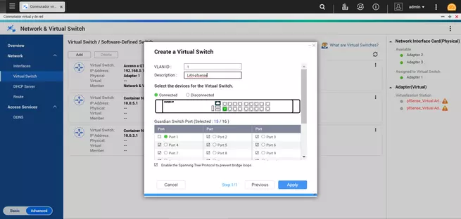 Hvernig á að setja upp pfSense á QNAP Guardian QGD-1600P rofanum 18992_37