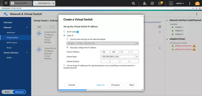 Sut i osod pfSense ar switsh QNAP Guardian QGD-1600P 18992_5