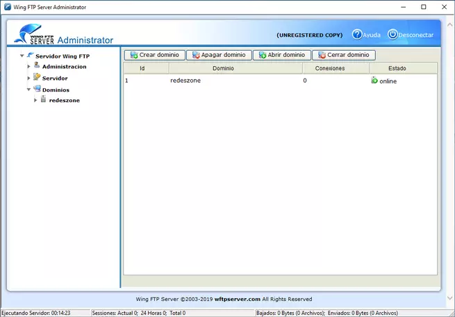 Wing FTP Server: Οδηγός εγκατάστασης και διαμόρφωσης για αυτόν τον διακομιστή FTP 19746_8