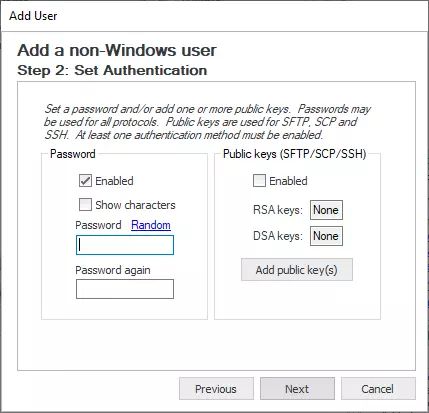 Ua tiav FTP: Txhim kho thiab teeb tsa kev qhia ntawm FTP server 19769_5