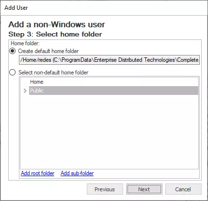 Kumpletuhin ang FTP: Tutorial sa pag-install at pagsasaayos ng FTP server na ito 19769_6