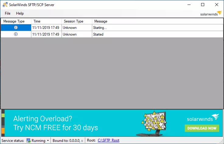 SolarWinds SFTP: Bu SFTP serwerini düzmek we ulanmak üçin gollanma 19892_10