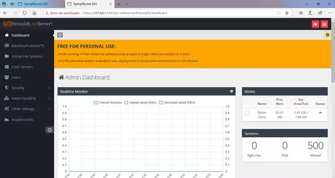 Syncplify: บทช่วยสอนเพื่อกำหนดค่าเซิร์ฟเวอร์ FTP, FTPES และ SFTP 19897_33