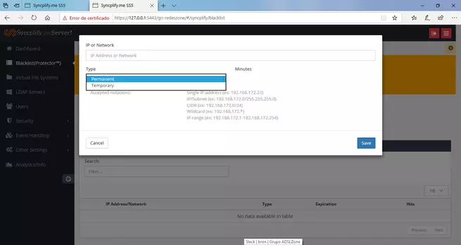 Syncplify: บทช่วยสอนเพื่อกำหนดค่าเซิร์ฟเวอร์ FTP, FTPES และ SFTP 19897_37