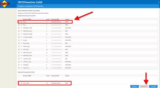 Configuration de l'automate AVM FRITZ!Powerline 1260E en mode répéteur Wi-Fi - 19994_12