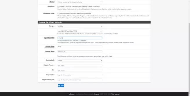 I-configure ang OpenVPN server sa pfSense na may pinakamahusay na seguridad 20115_12