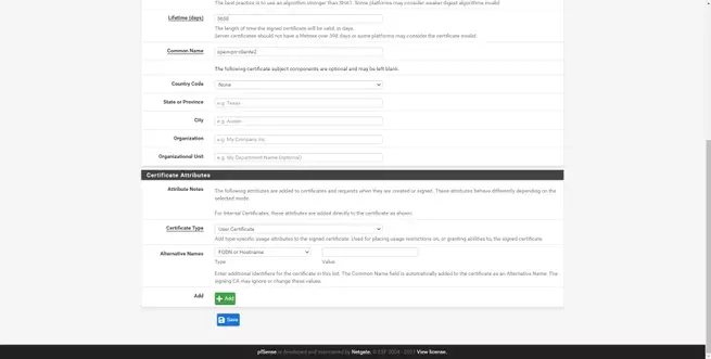 Sukonfigūruokite OpenVPN serverį pfSense su geriausia apsauga 20115_27