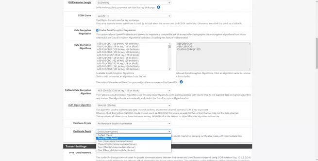 Agordu OpenVPN-servilon en pfSense kun la plej bona sekureco 20115_39