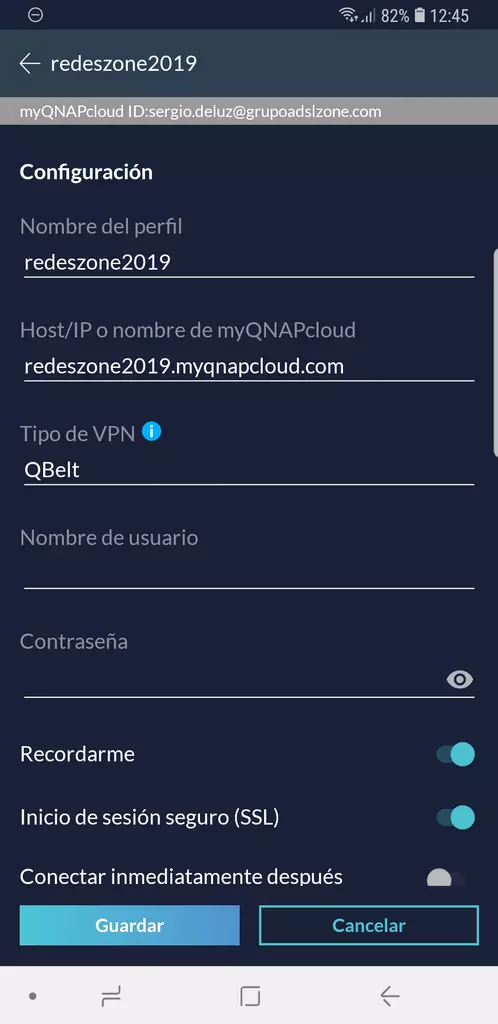 QVPN QBelt: Phau ntawv rau kev teeb tsa, teeb tsa thiab siv lub VPN no 20305_46