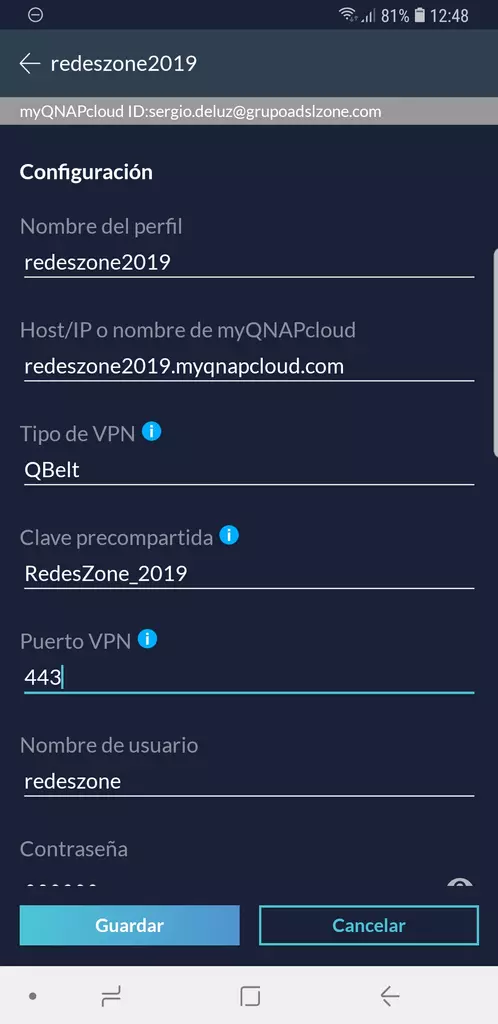 QVPN QBelt: Phau ntawv rau kev teeb tsa, teeb tsa thiab siv lub VPN no 20305_49