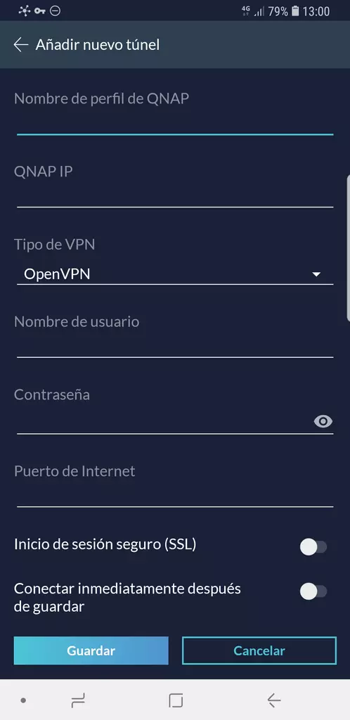 QVPN QBelt: Phau ntawv rau kev teeb tsa, teeb tsa thiab siv lub VPN no 20305_58