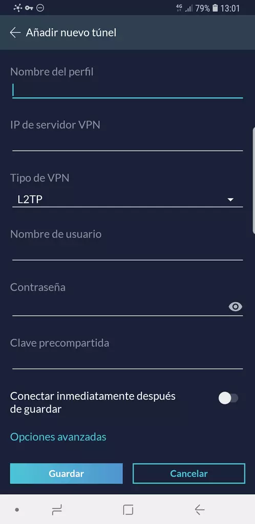 QVPN QBelt: Phau ntawv rau kev teeb tsa, teeb tsa thiab siv lub VPN no 20305_59