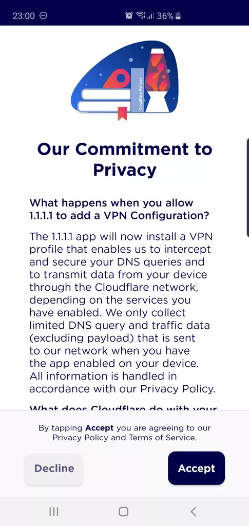 WARP Cloudflare VPN: VPN uppsetning, öryggi og árangur 20402_9