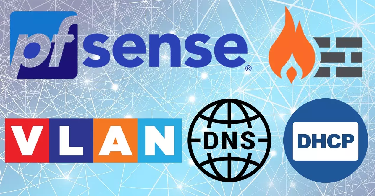 Giunsa ang pag-configure sa pfSense Internet, VLAN, DHCP, DNS ug NAT 20521_1