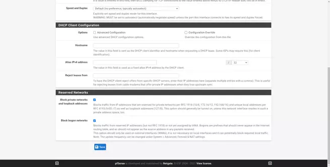 Како да конфигурирате pfSense Интернет, VLAN, DHCP, DNS и NAT 20521_10