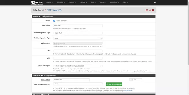 Giunsa ang pag-configure sa pfSense Internet, VLAN, DHCP, DNS ug NAT 20521_26