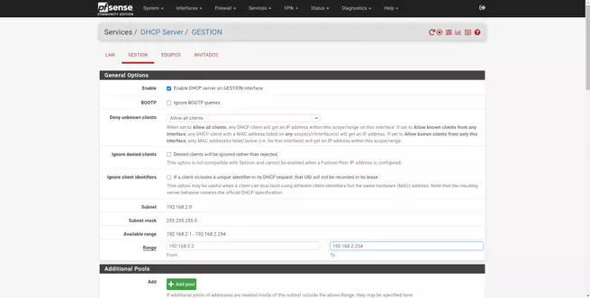 Mokhoa oa ho lokisa pfSense Internet, VLANs, DHCP, DNS le NAT 20521_36