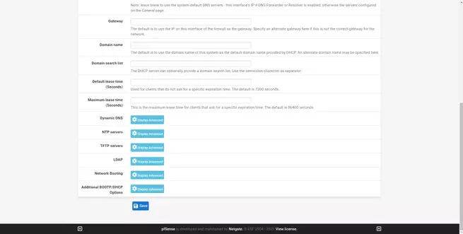 Giunsa ang pag-configure sa pfSense Internet, VLAN, DHCP, DNS ug NAT 20521_42