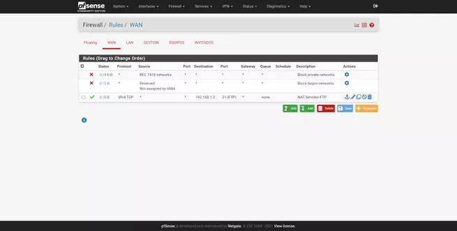 Giunsa ang pag-configure sa pfSense Internet, VLAN, DHCP, DNS ug NAT 20521_58