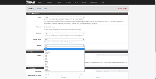 Како да конфигурирате pfSense Интернет, VLAN, DHCP, DNS и NAT 20521_67